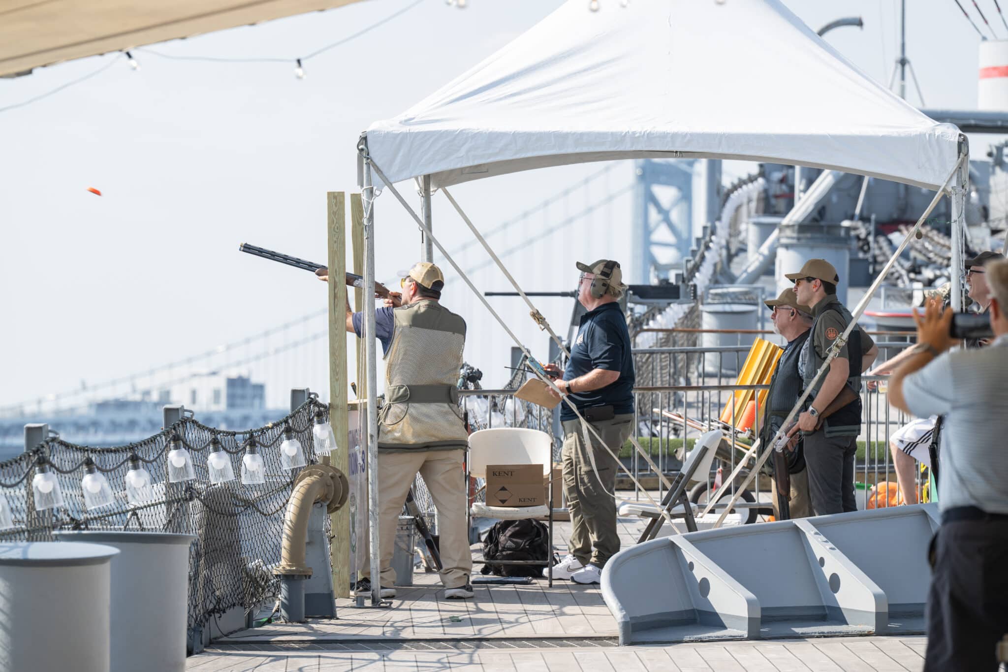Battleship New Jersey Hosts First Annual Sporting Clay Invitational on ...