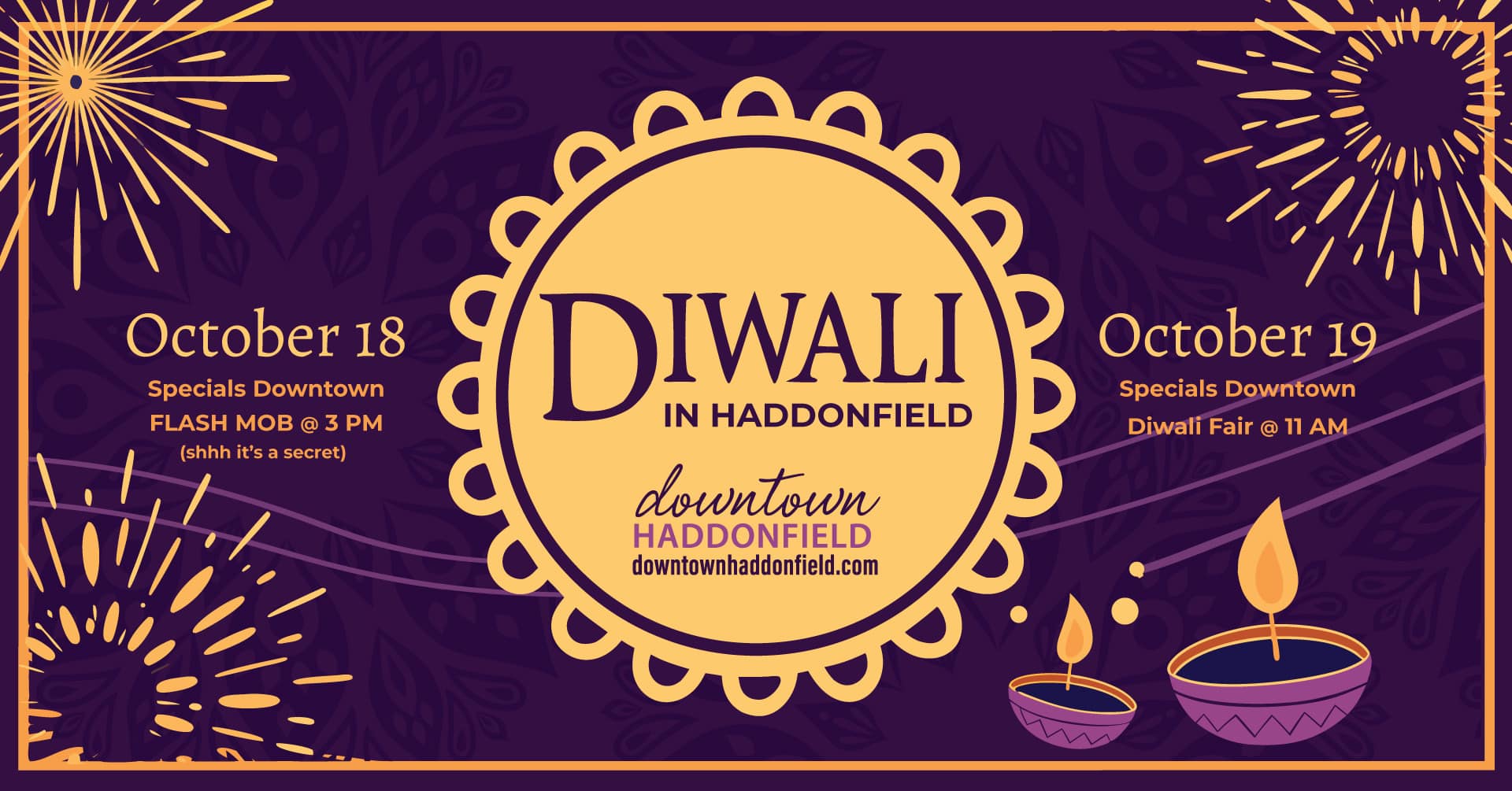 Downtown Haddonfield celebrates Diwali | Visit South Jersey